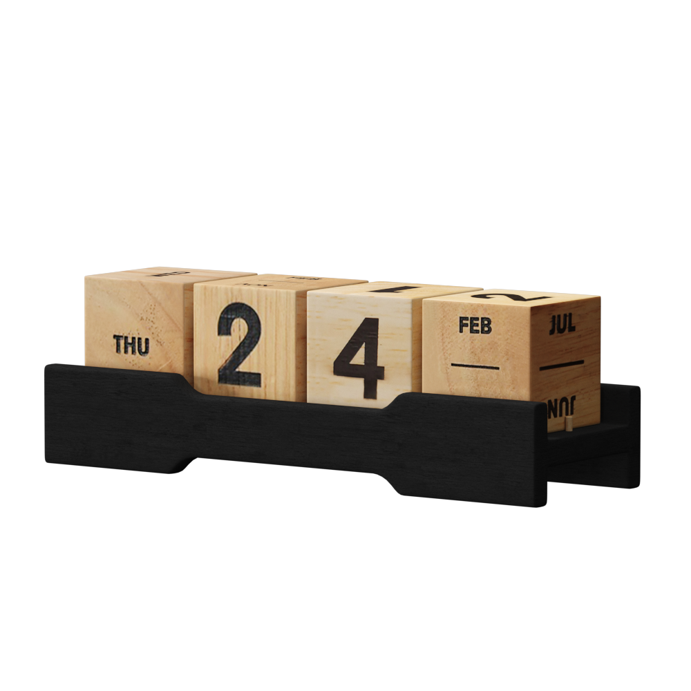 Wooden Block Calendar 001